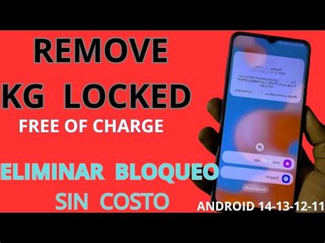 Quitar Bloqueo Por Falta De Pago Samsung Kg Locked Android 14 Free