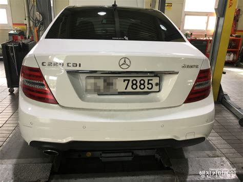 벤츠 C220 엔진부조헌팅 현상으로 인젝터수리 작업 디젤 인젝터수리전문 행진커먼레일 네이버 블로그
