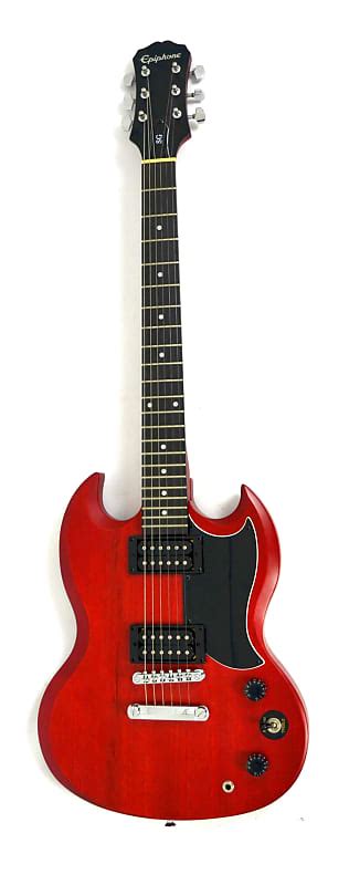 Epiphone Sg Electric Guitar Red Reverb