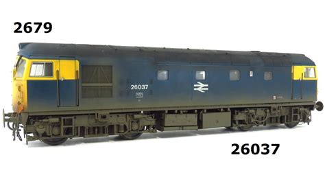 Heljan 2679 Class 261 26027 In Br Blue Livery Weathered Edition