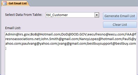 How To Generate Email List From Excel IAccessWorld Com