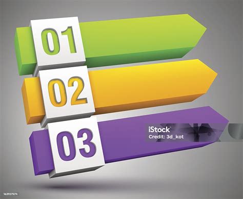 추상적임 배너 번호 메시지함 3d 0명에 대한 스톡 벡터 아트 및 기타 이미지 0명 3차원 형태 구도 Istock