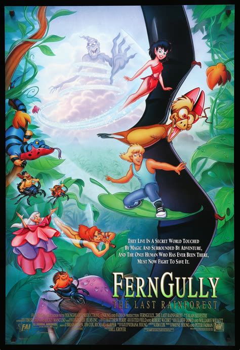 Ferngully The Last Rainforest 1992 One Sheet Movie Poster