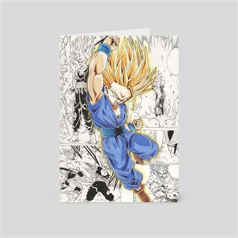 Gohan Ssj2 Manga A Card Pack By Damien Inprnt