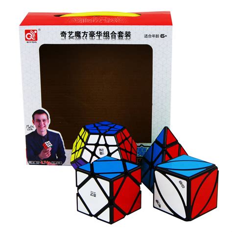 Zestaw Qiyi Megaminx Pyraminx Skewb Ivy Cube 5905326110707 • Cena Opinie • Zabawki