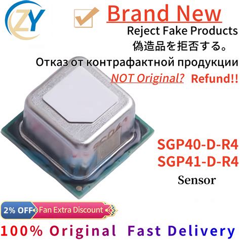 2pcs Lot Original Sgp40 Sgp41 Gas Pollutant Sensor Sgp40 D R4 Sgp41 D