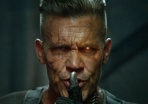 Hd Wallpaper Deadpool 2 Cable Josh Brolin Bionics Weapon