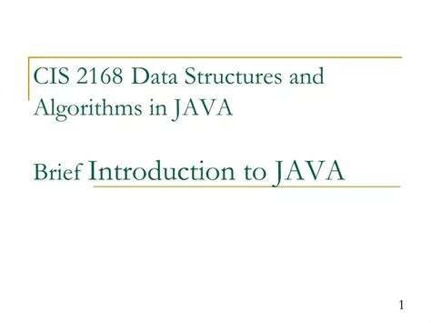 Ppt Java Data Types And Objects Powerpoint Presentation Free