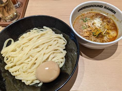 『カレーつけめん 味玉』頑者 Underground Ramen 川越駅店のレビュー ラーメンデータベース