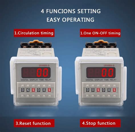 Omron Time Delay Relay 220v Dh48s S Timer Relay Buy Time Relay Time Delay Relay Time Delay