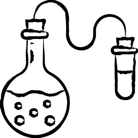 Premium Vector Experiment Hand Drawn Vector Illustration
