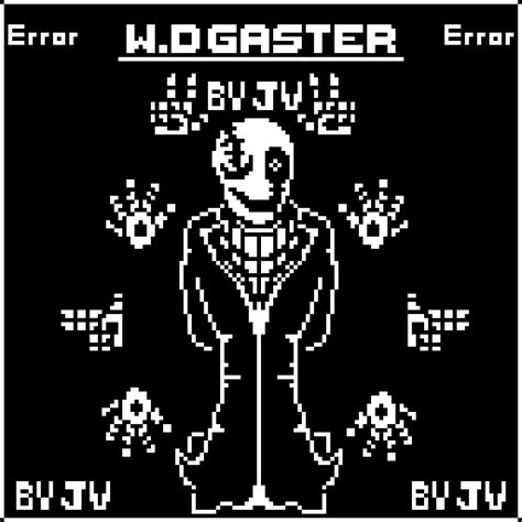 W D Gaster Sprite By Jvengine On Deviantart