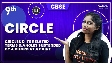 Circles L1 Circles And Its Related Terms Class 9 Mathematics