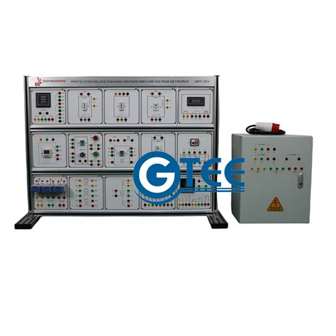 high voltage and low voltage networks protection relays educational training equipment