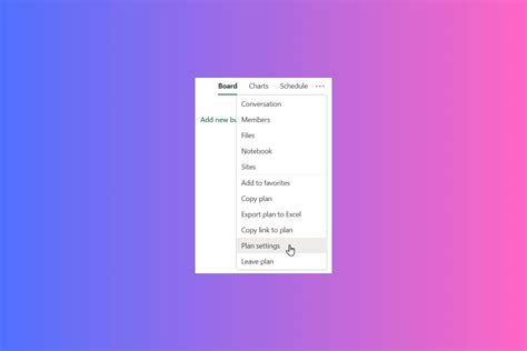 how to delete a plan in microsoft planner