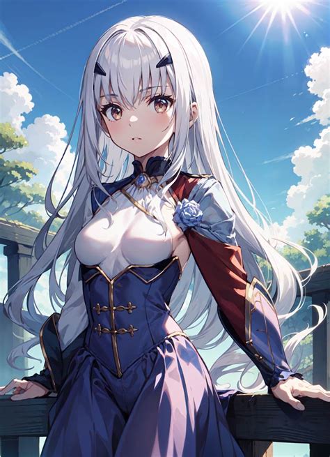Melusine 插画师绯想天Hisouten的妖精骑士兰斯洛特AI插画图片 BoBoPic