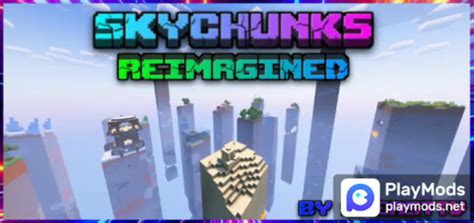 Skyblock Reimagined Map Survival Map Chunks In The Sky Mods For