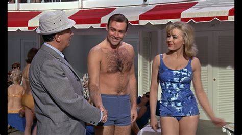 Auscaps Sean Connery Shirtless In Goldfinger