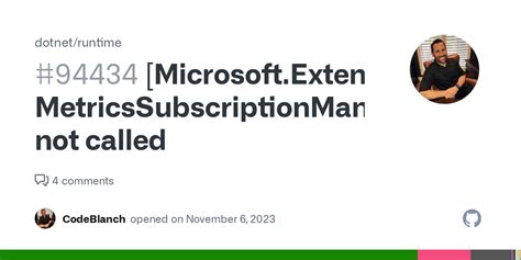 Microsoftextensionsdiagnostics Metricssubscriptionmanagerdispose