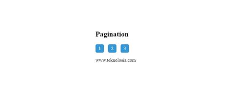 Cara Membuat Pagination Di Blogger Lebih Teratur Dan Mudah Dipilah