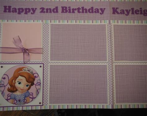 Disney World Disney Land Character Dining Premade 12x12 Scrapbook Pages