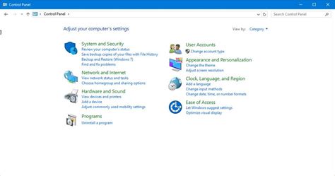 Control Panel For Windows 10 Add Remove Programs Where Is