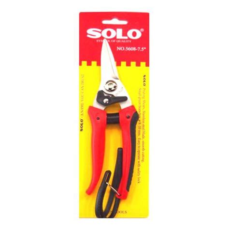 ผลิตภัณฑ์ Solo กรรไกรตัดกิ่งไม้ ปากตรง รุ่น 5608 7 5 ขนาด 7 5 นิ้ว สี