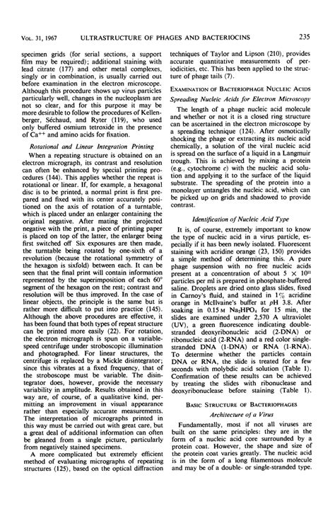 Ultrastructure Of Bacteriophage And Bacteriocins Pmc