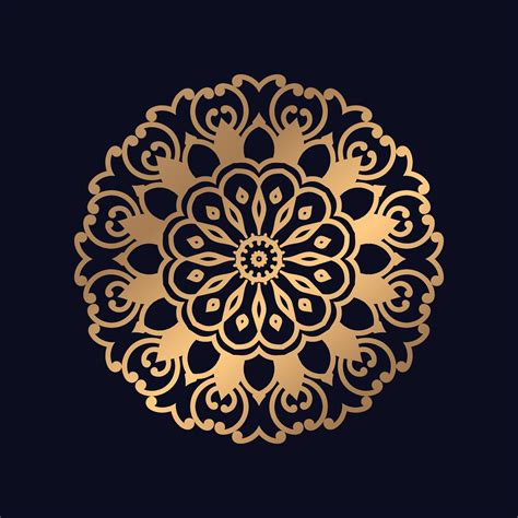 Golden Islamic Pattern Background Design Template 22146130 Vector Art