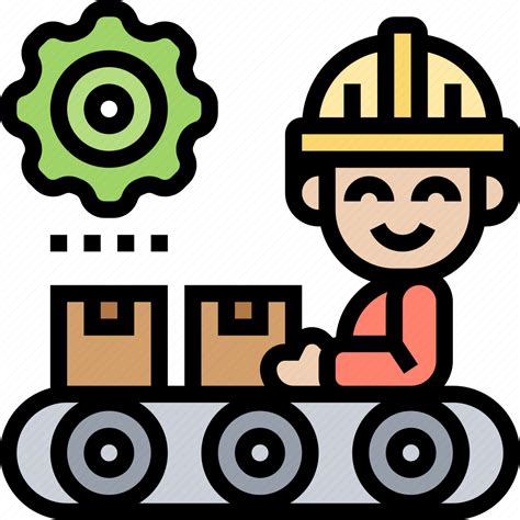 Line Process Factory Convey Production Icon Download On Iconfinder