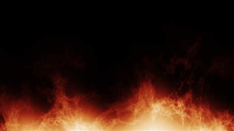 Fire Frame Loop Effect Burning Background With Fire Abstract Background Seamless Loop Fire