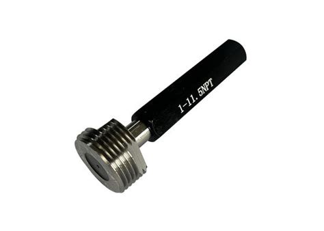 1 11 1 2 Npt Taper Pipe Thread Plug Gauge For Working And Inspection Ansi