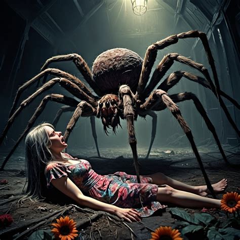 Download Ai Generated Woman Spider Royalty Free Stock Illustration