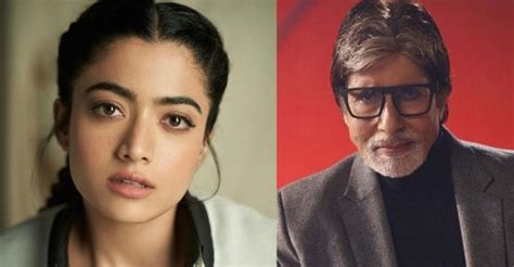 Rashmika Mandanna Thanks Amitabh Bachchan For Standing Up Against Her Deepfake Video Onmanorama