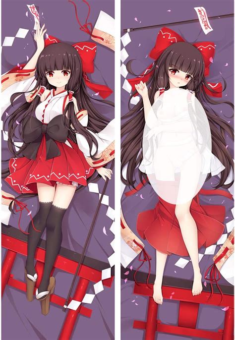 Amazon 東方project 博麗霊夢 はくれい れいむ 巫女 2way 等身大 H 抱き枕カバー アニメ・萌えグッズ 通販