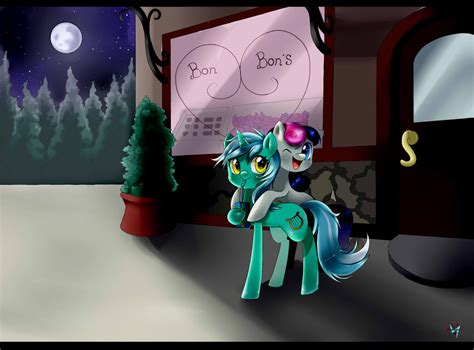 Bon Bon Бон Бон Lyra Лира Lyra Heartstrings Mlp Art Minor