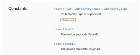 Ios How To Programmatically Check Support Of Face Id And Touch Id