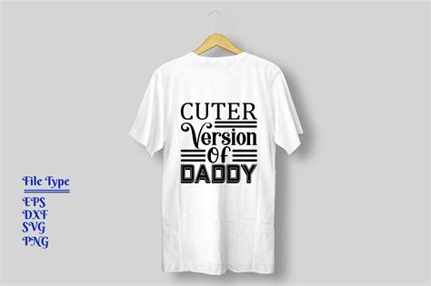 Cuter Version Of Daddy Svg Graphic By Aspire Fabric · Creative Fabrica
