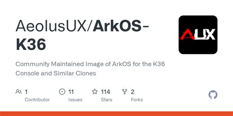 Releases AeolusUX ArkOS K36 GitHub