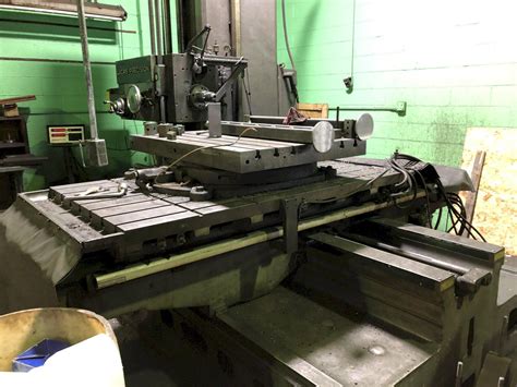 Lucas 44ib 72 Boring Mills Horizontal Table Type Machine Hub