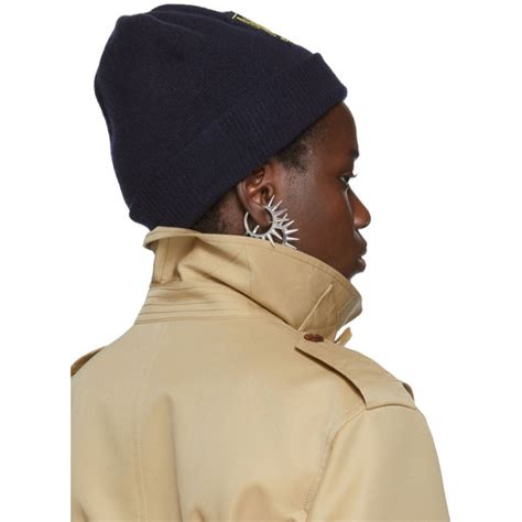 Raf Simons Navy Heroes Beanie Raf Simons