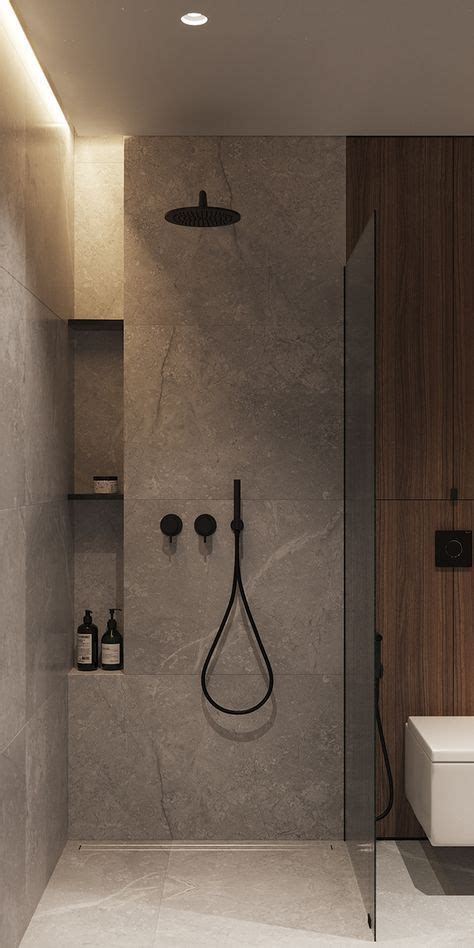 p i n amour 11 Diseño de baños modernos Diseño de interiores de