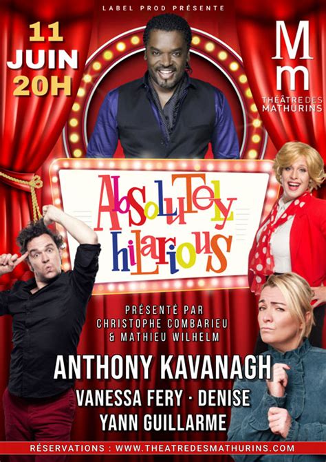 Absolutely Hilarious Théâtre Des Mathurins