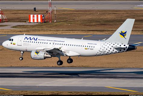 Xy Alk Myanmar Airways International Airbus A319 115 Photo By Junha Park Korea Aero Photos Id