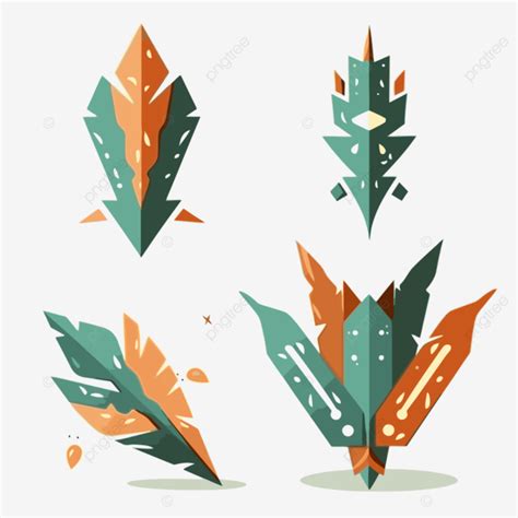 箭頭剪貼畫平面圖案與羽毛卡通 向量 箭 剪貼畫 卡通片向量圖案素材免費下載，png，eps和ai素材下載 Pngtree