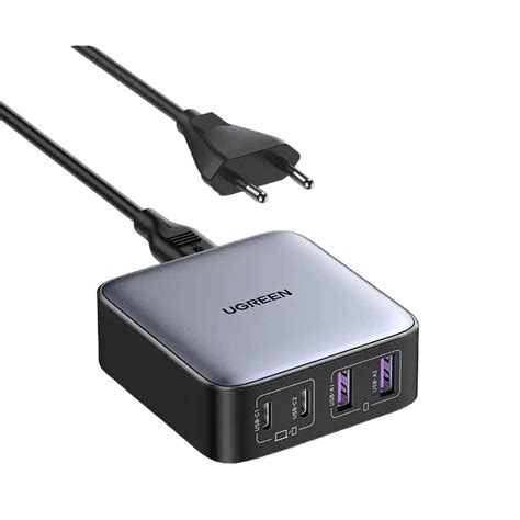 ᐉ Мережевий зарядний пристрій UGREEN GaN2 65W Nexode CD327 90747 Краща ціна в Києві Україні