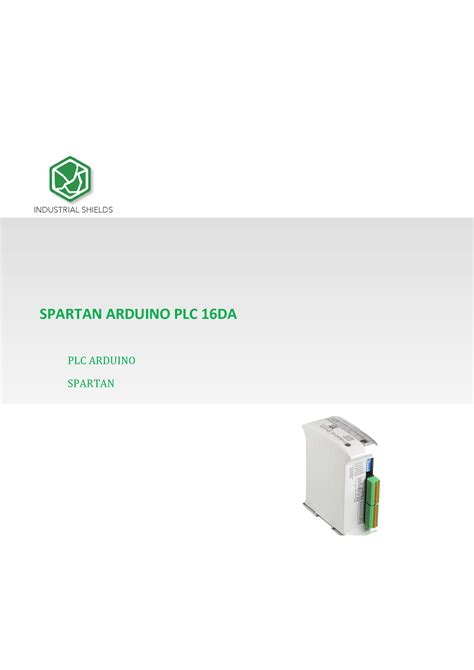 20210412 Spartan 16da User Guide Spartan Arduino Plc 16da Plc