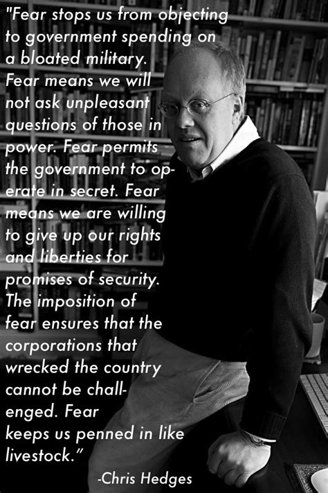 Chris Hedges On American Culture