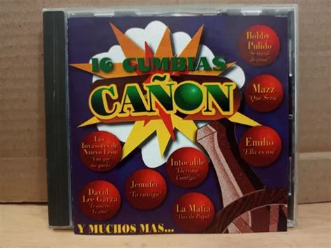 Cd 16 Cumbias Cañón Y Mucho Más Meses Sin Interés