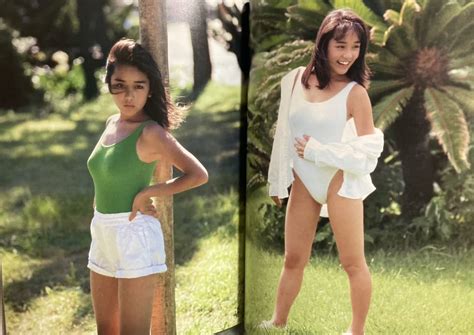 写真集 短編写真文庫 一部水着 1989年 西田ひかる 宮沢りえ 沢口靖子 万里洋子 有森也実 小川範子 西村知美 高岡早紀 山中すみか 他